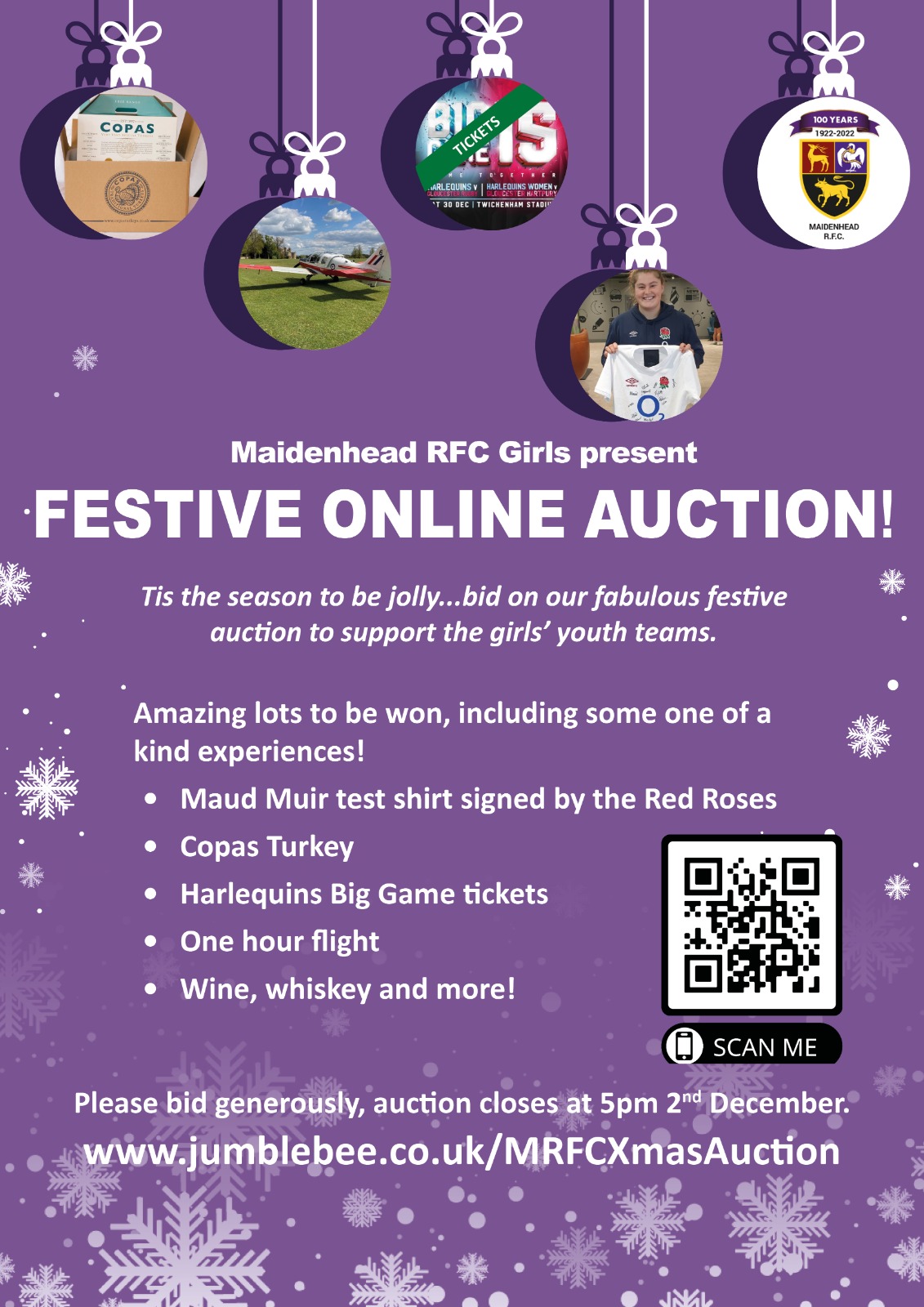 Maidenhead Rugby Club » #BLEED MAGENTA » Maidenhead RFC Girls Rugby